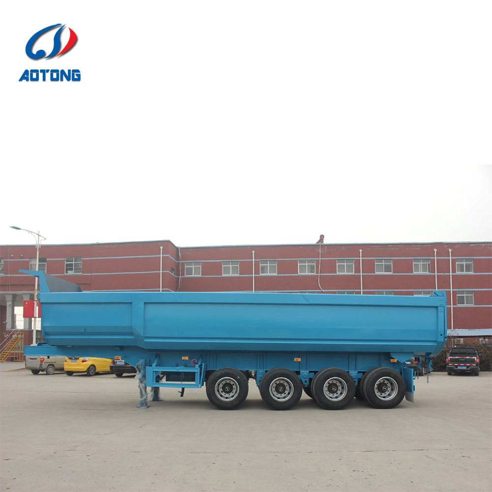 3-Axle 20FT/40FT Container Flatbed Trailer for UAE Export